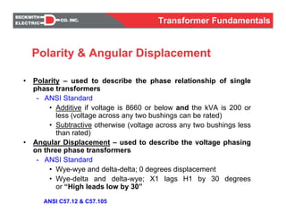 Transformer Fundamentals | PDF