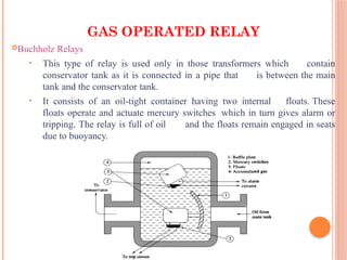 Transformer Protection from switch gear protection | PPTX
