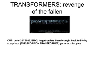 Transformers 2 | PPT