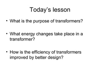 Transformers | PPT