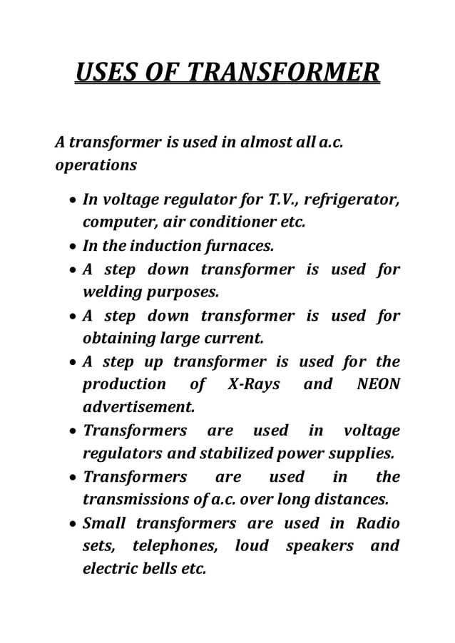 Transformers | DOCX | Computer Networking | Computing