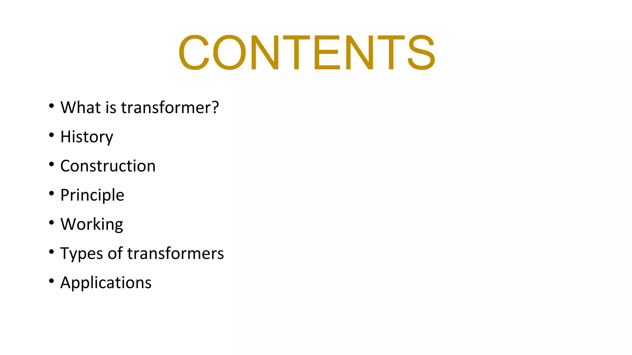 Transformers | PPT