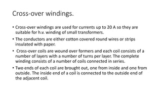 Types of Windings in Transformers | PPTX