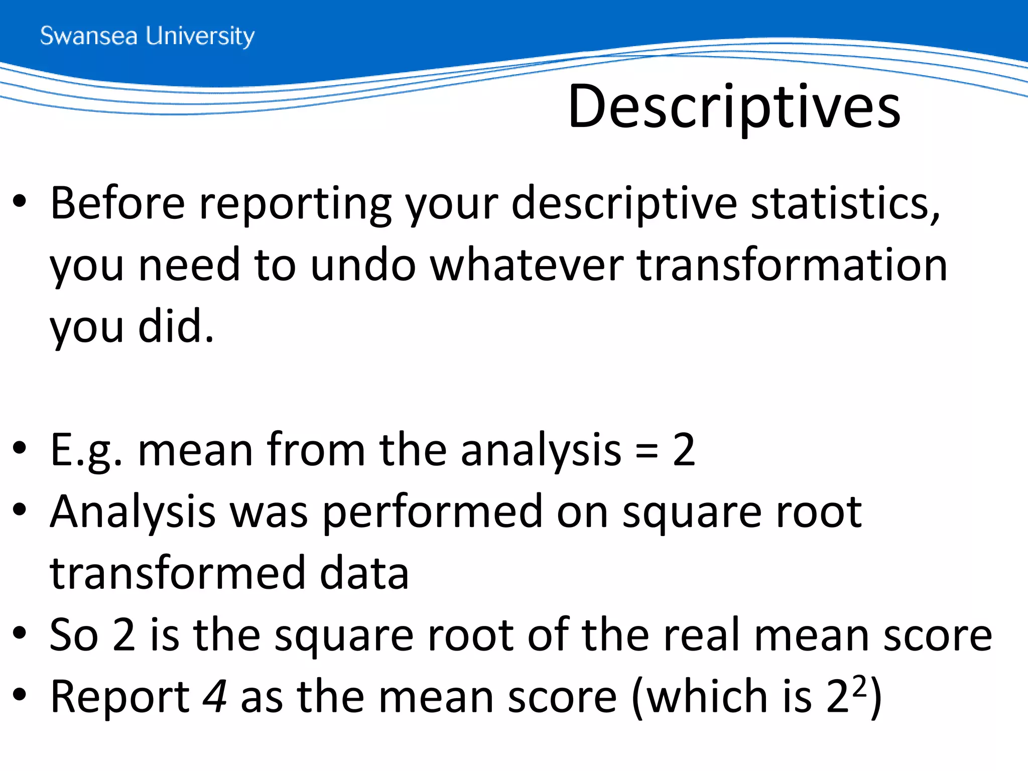 Transformers: Data in Disguise | PPT