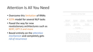 Introduction to Transformers | PPT