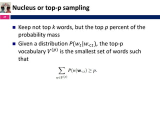 Natural Language Processing - Transformers | PPT