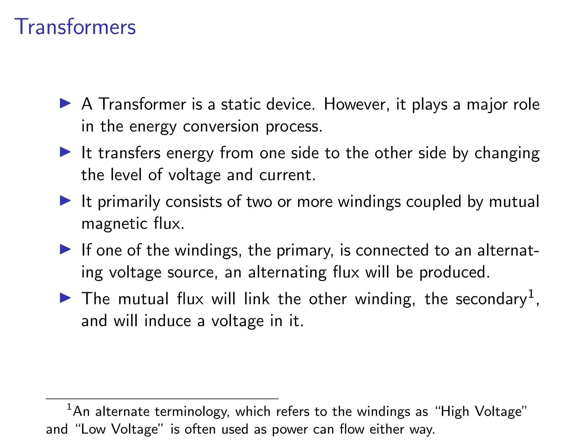 Transformers devices and its efficiency of it | PDF