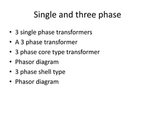 Transformers i | PPTX