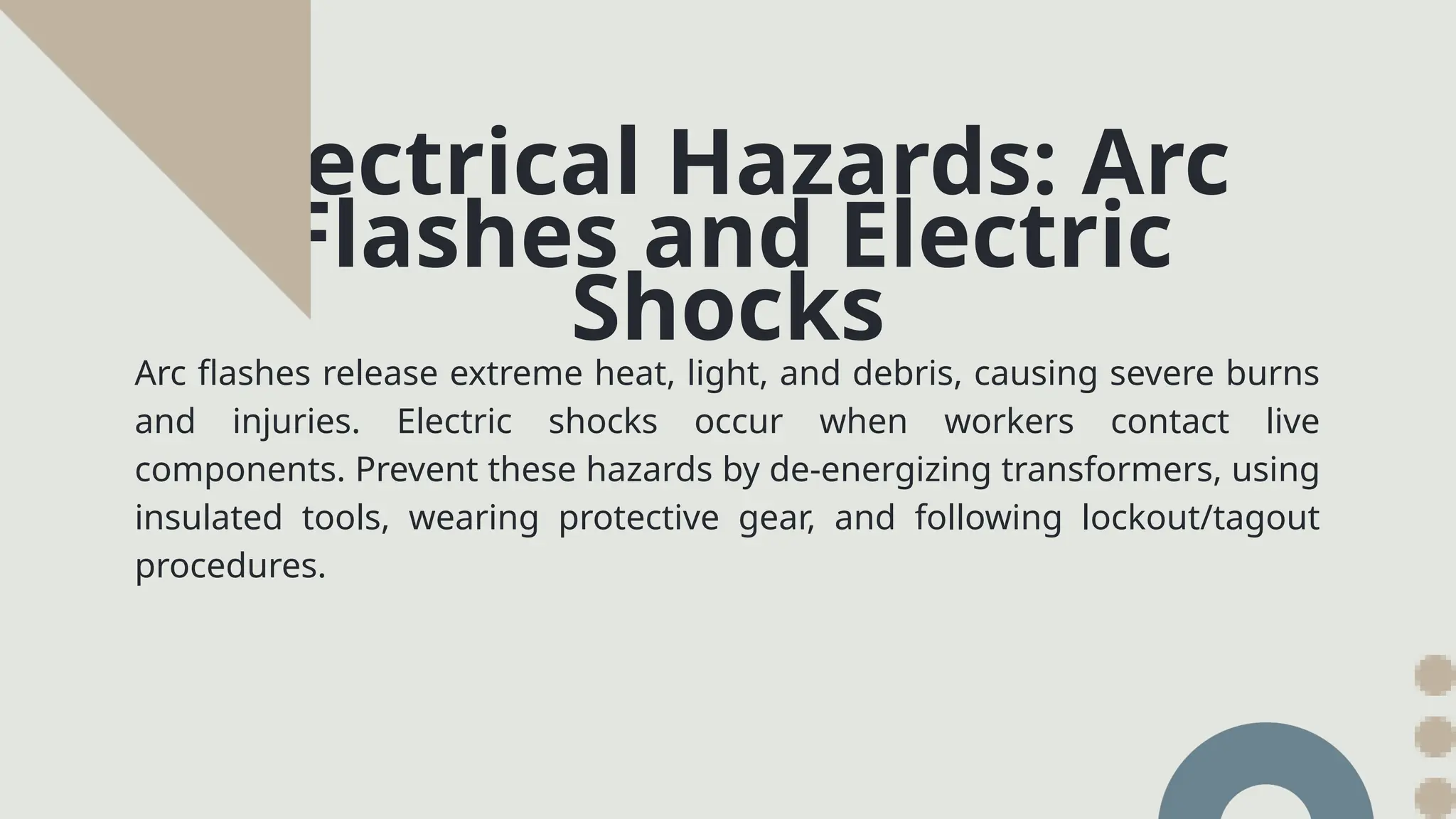 Transformer Safety Hazards and Precautions for Industrial Facilities.pptx