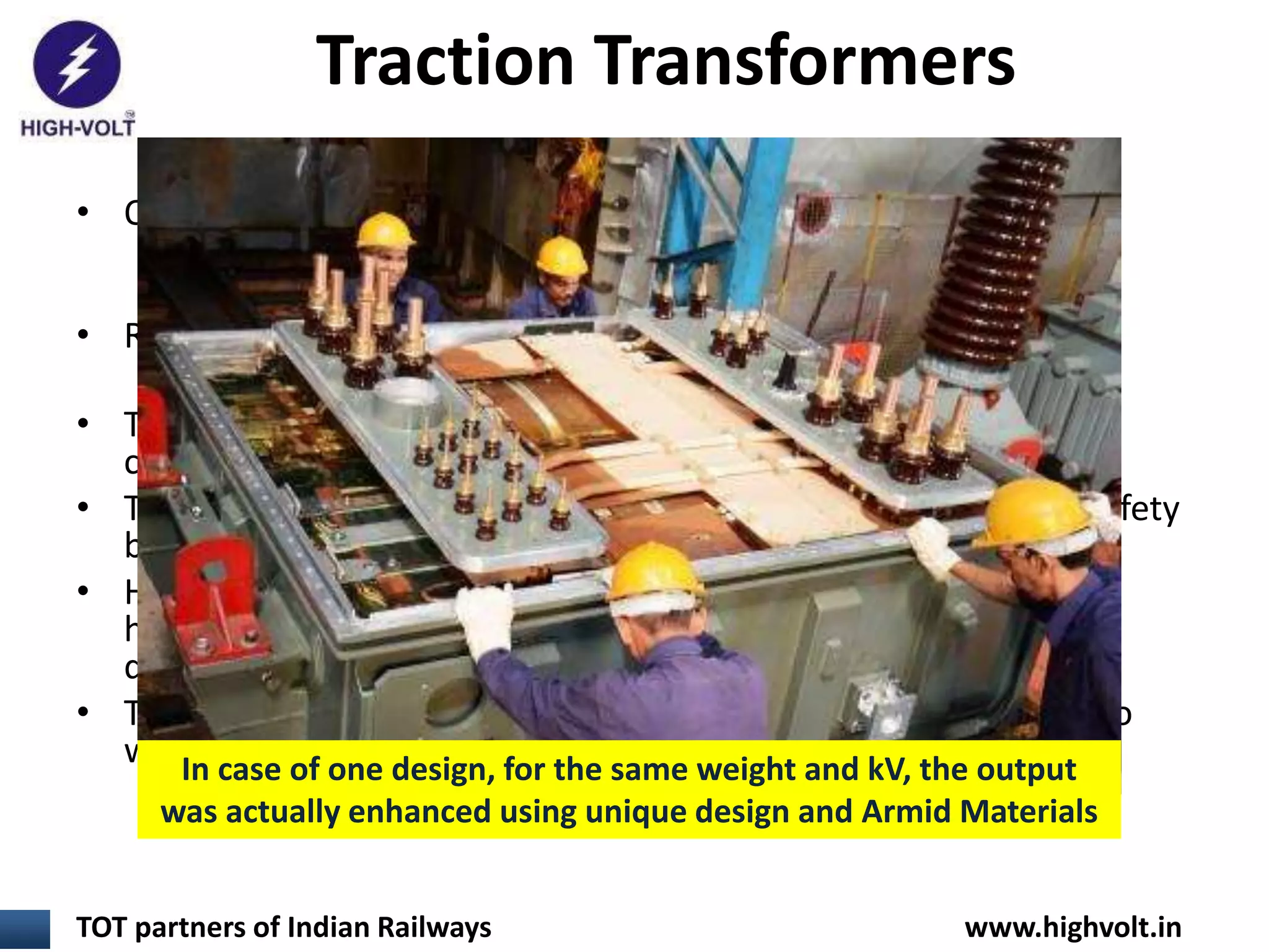 Save Energy thru ReEngineered Transformers : Indian Railways | PPTX