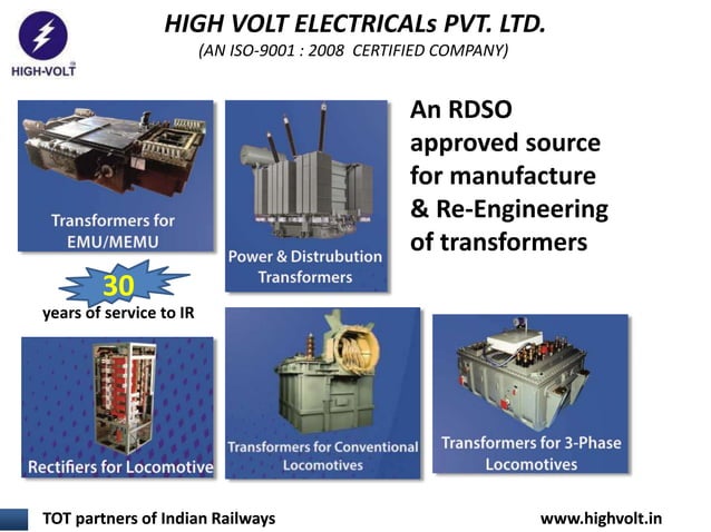 Save Energy thru ReEngineered Transformers : Indian Railways | PPT