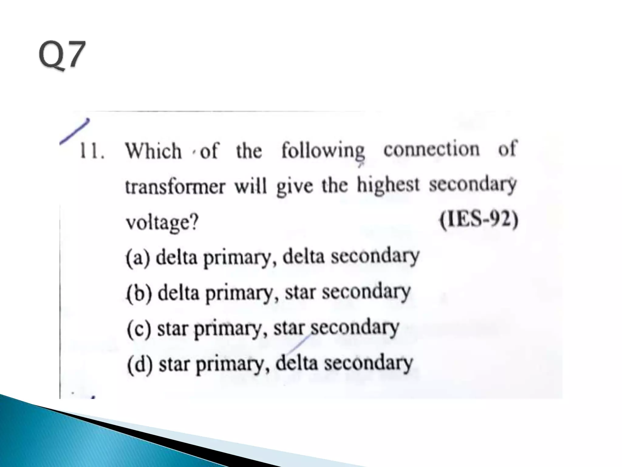Transformers ies 10 questions | PPTX