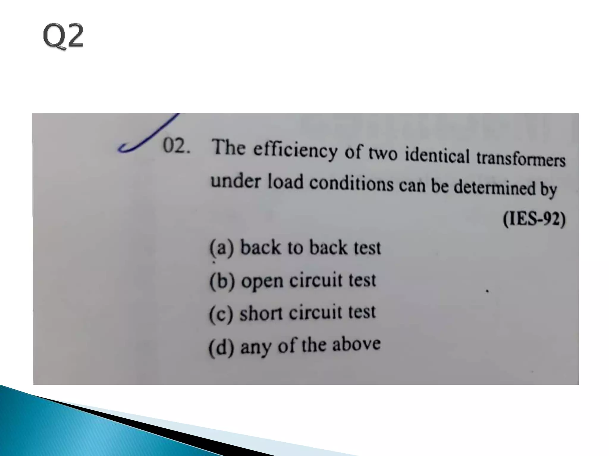 Transformers ies 10 questions | PPTX