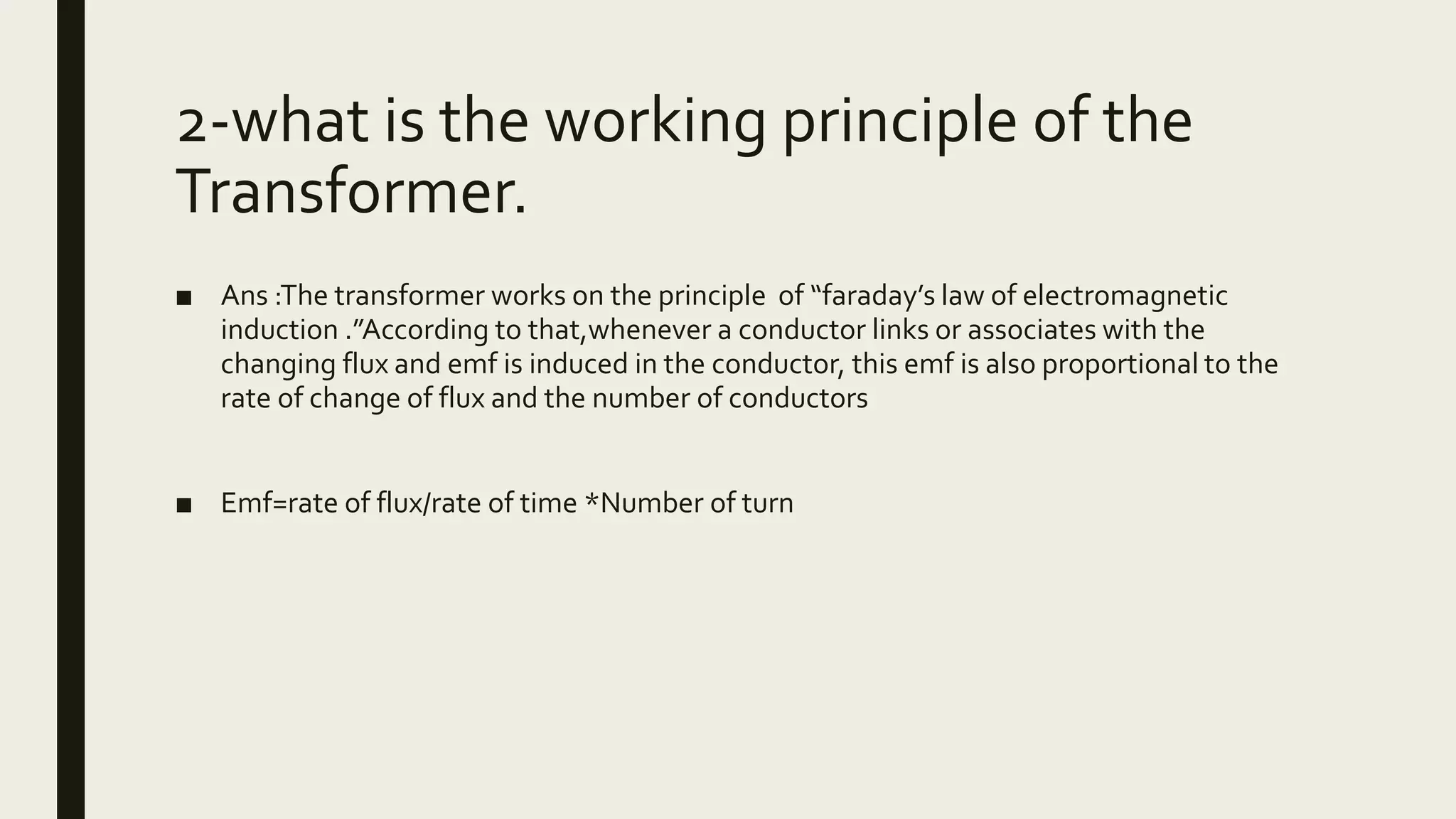 Transformers interview questions and answers | PPTX