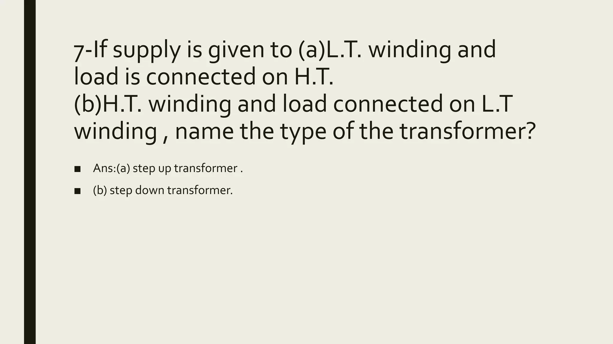 Transformers interview questions and answers | PPTX