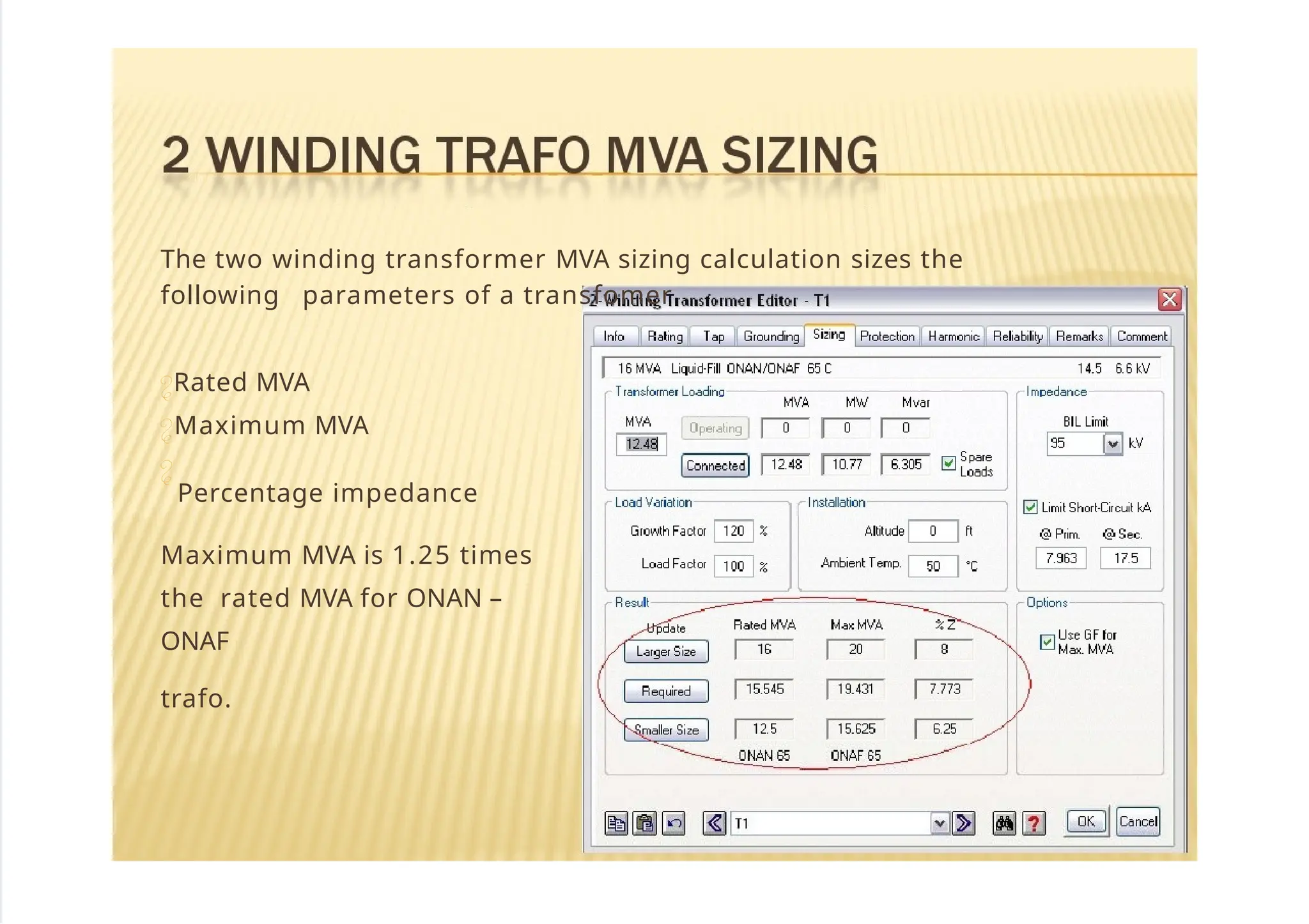 transformer sizing for starting motor.pptx