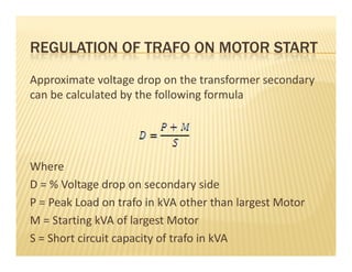 ETAP - Transformer sizing using etap | PDF