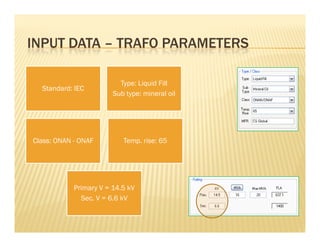 ETAP - Transformer sizing using etap | PDF