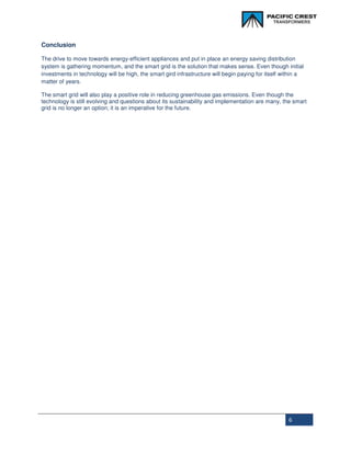 Transformer Smart Grid | PDF