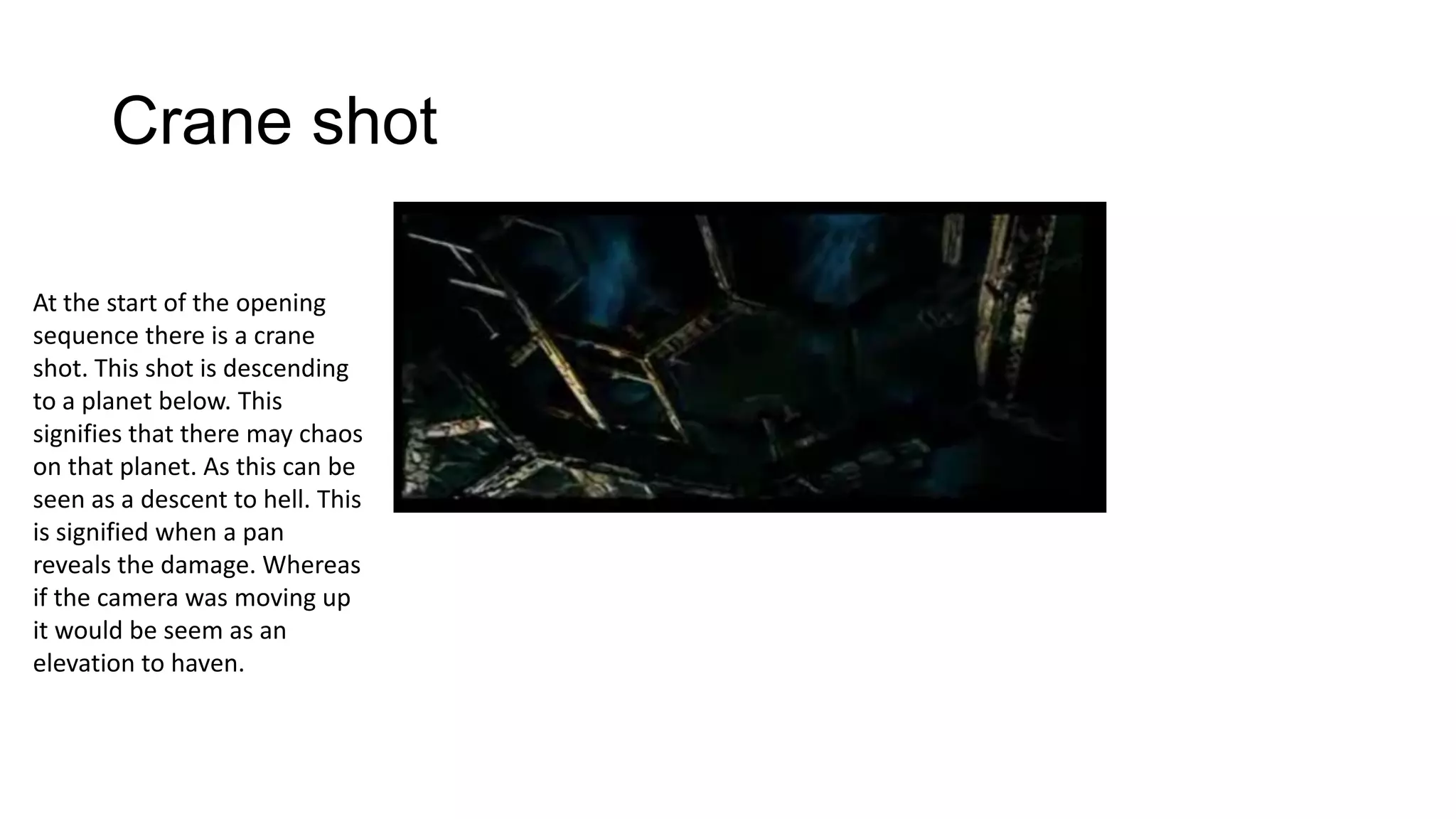 Transformers opening sequence analysis | PPTX