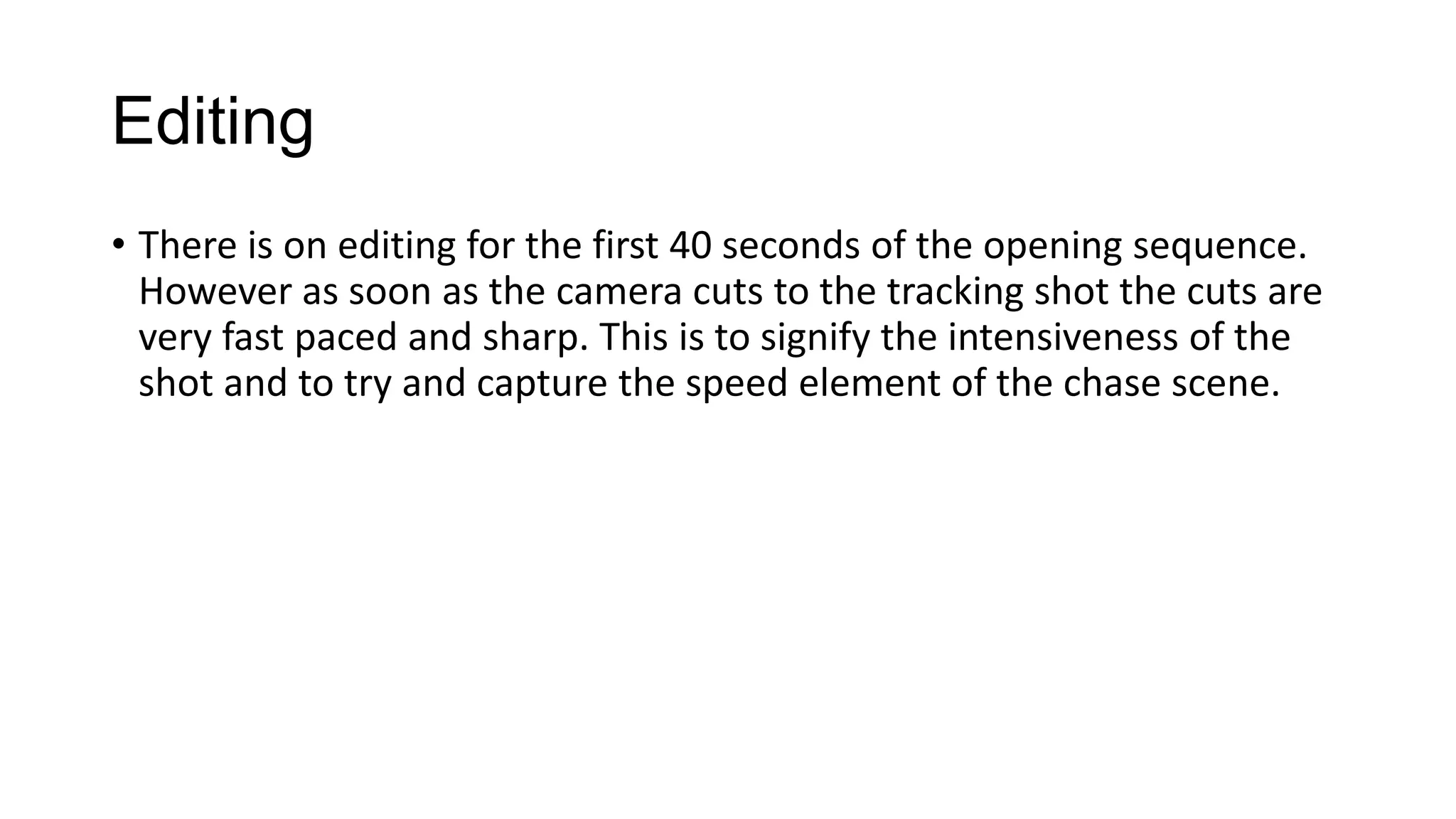 Transformers opening sequence analysis | PPTX