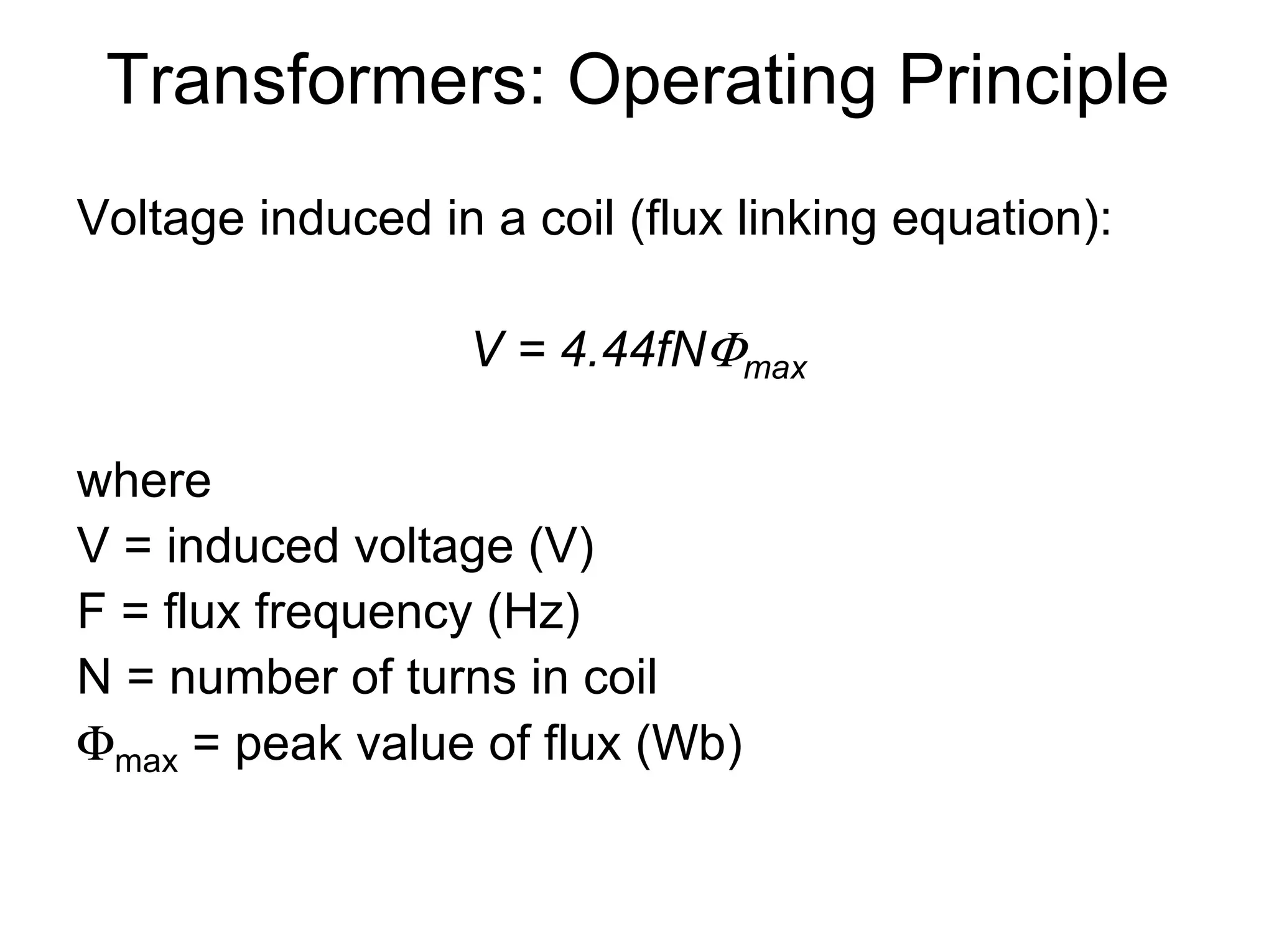 Transformers tutorial | PDF | Physics | Science