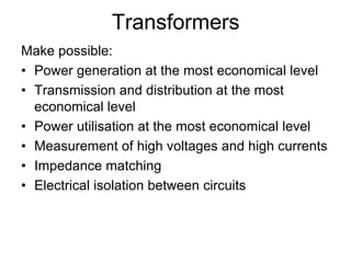 Transformers tutorial | PDF | Physics | Science