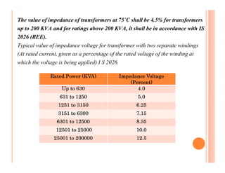 Transformer testing | PDF