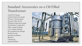 Transformer Accessories for Testing and Protection | PPTX