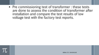 Transformer testing on sight and off sight | PDF