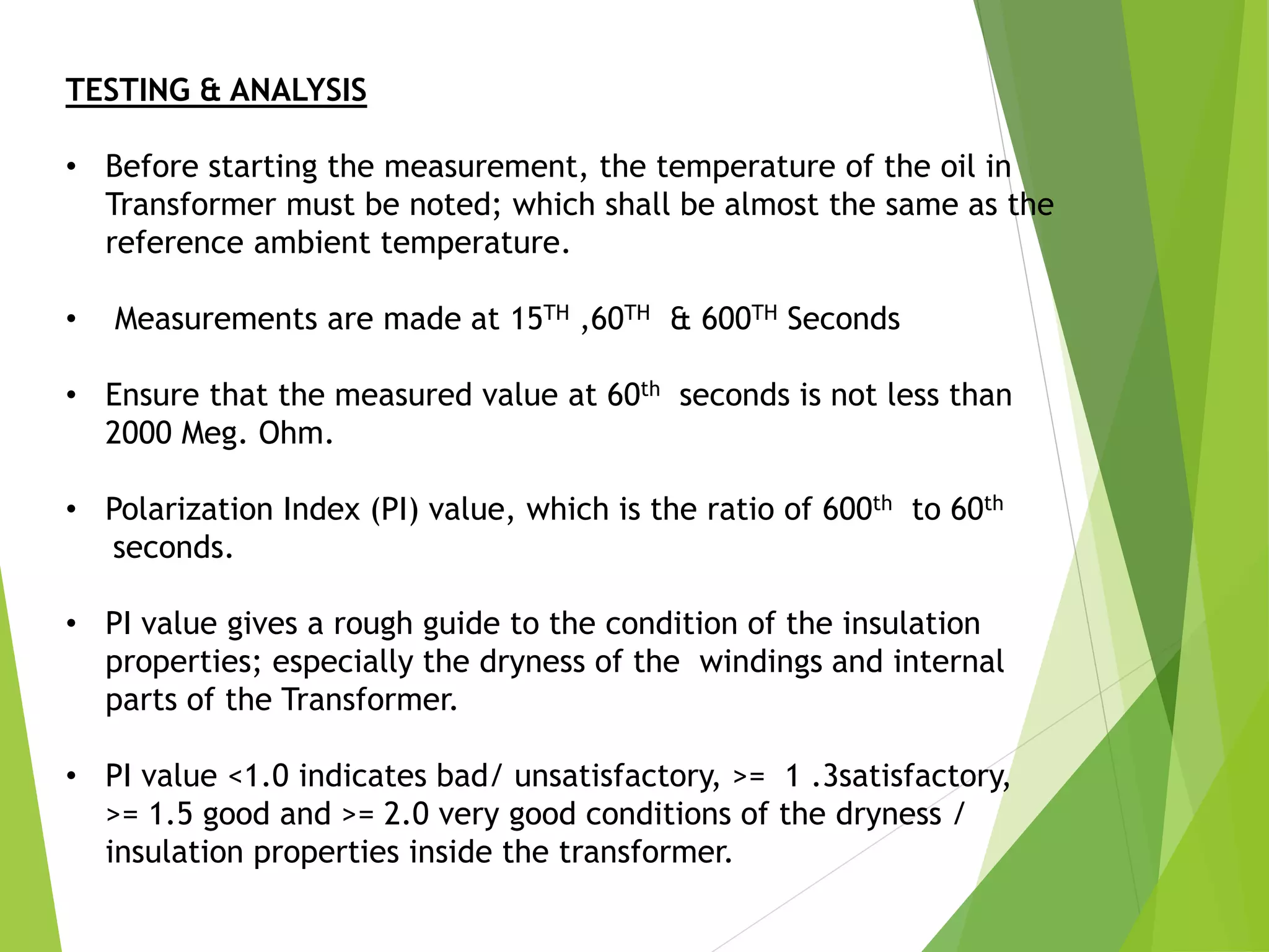Insulation Resistance Test | PDF