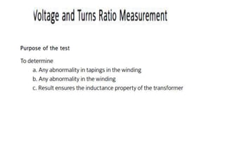 Transformer tests | PPTX