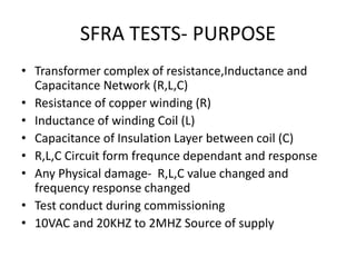 Transformer tests | PPTX