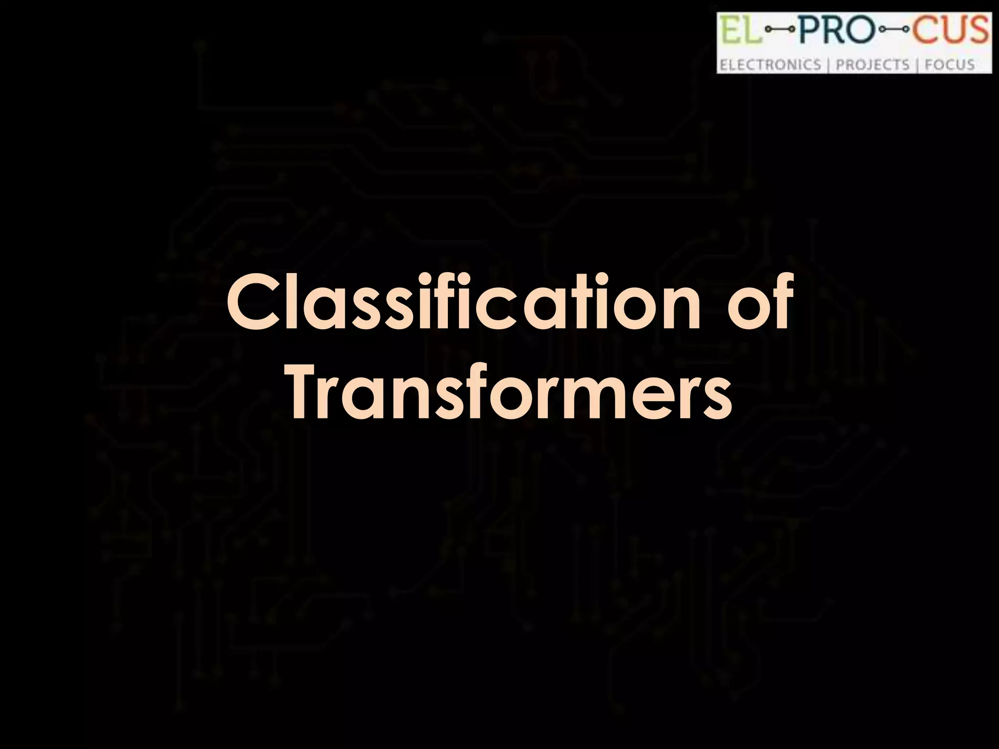 Transformer types | PPTX