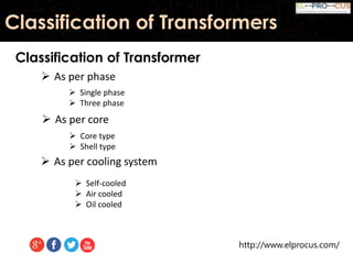 Transformer types | PPTX