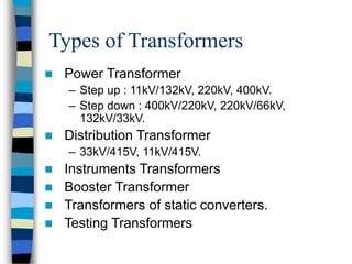 Transformer Types.ppt