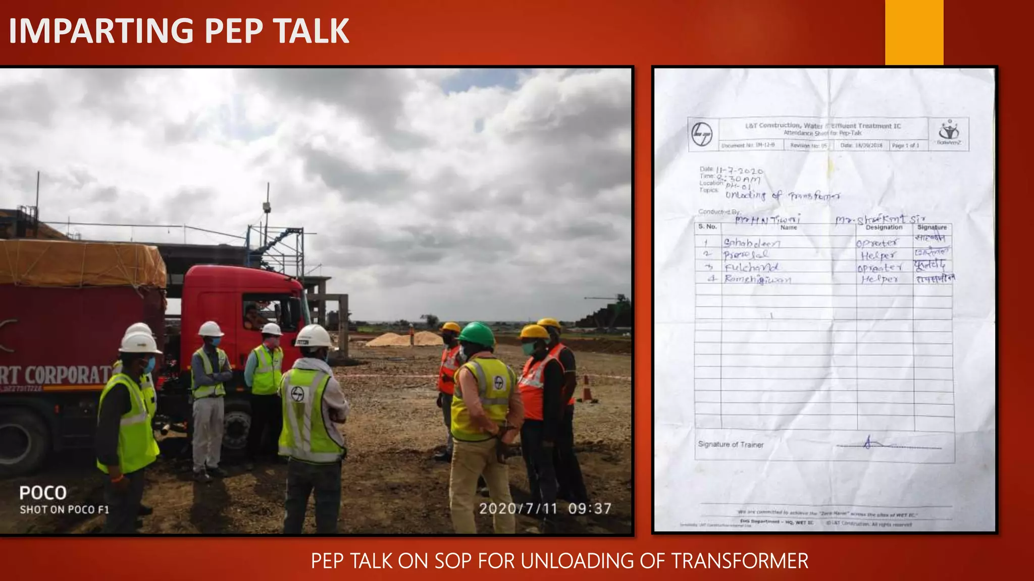 Transformer unloading | PPTX