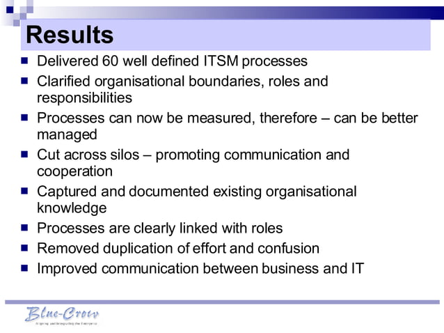 Transforming An Organisations IT Service Management | PPT