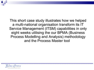 Transforming An Organisations IT Service Management | PPT