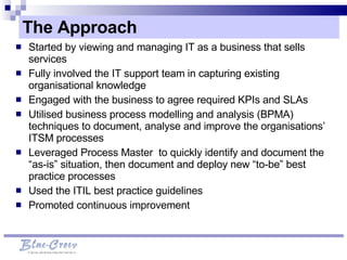 Transforming An Organisations IT Service Management | PPT