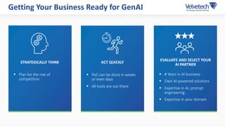 GenAI Revolution: Transforming Business with GenAI-Infused Software | PDF