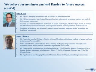 Transforming Darden - The Starboard Value Paper on Olive Garden Etc | PDF