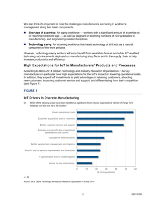 Transforming Manufacturing with the Internet of Things | PDF