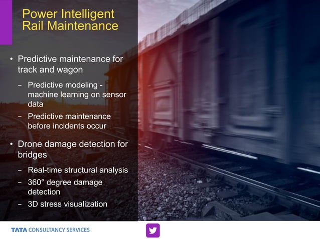Intelligent Rail Maintenance - Rail Transformation with Predictive Maintenance | PPT