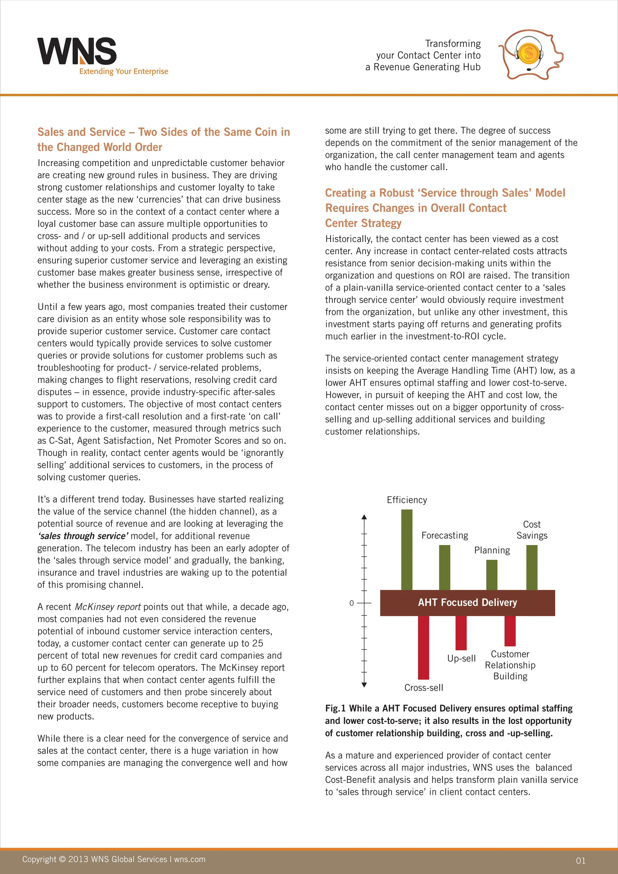 Generate Revenue with Contact Center Business Model Strategy | PDF ...