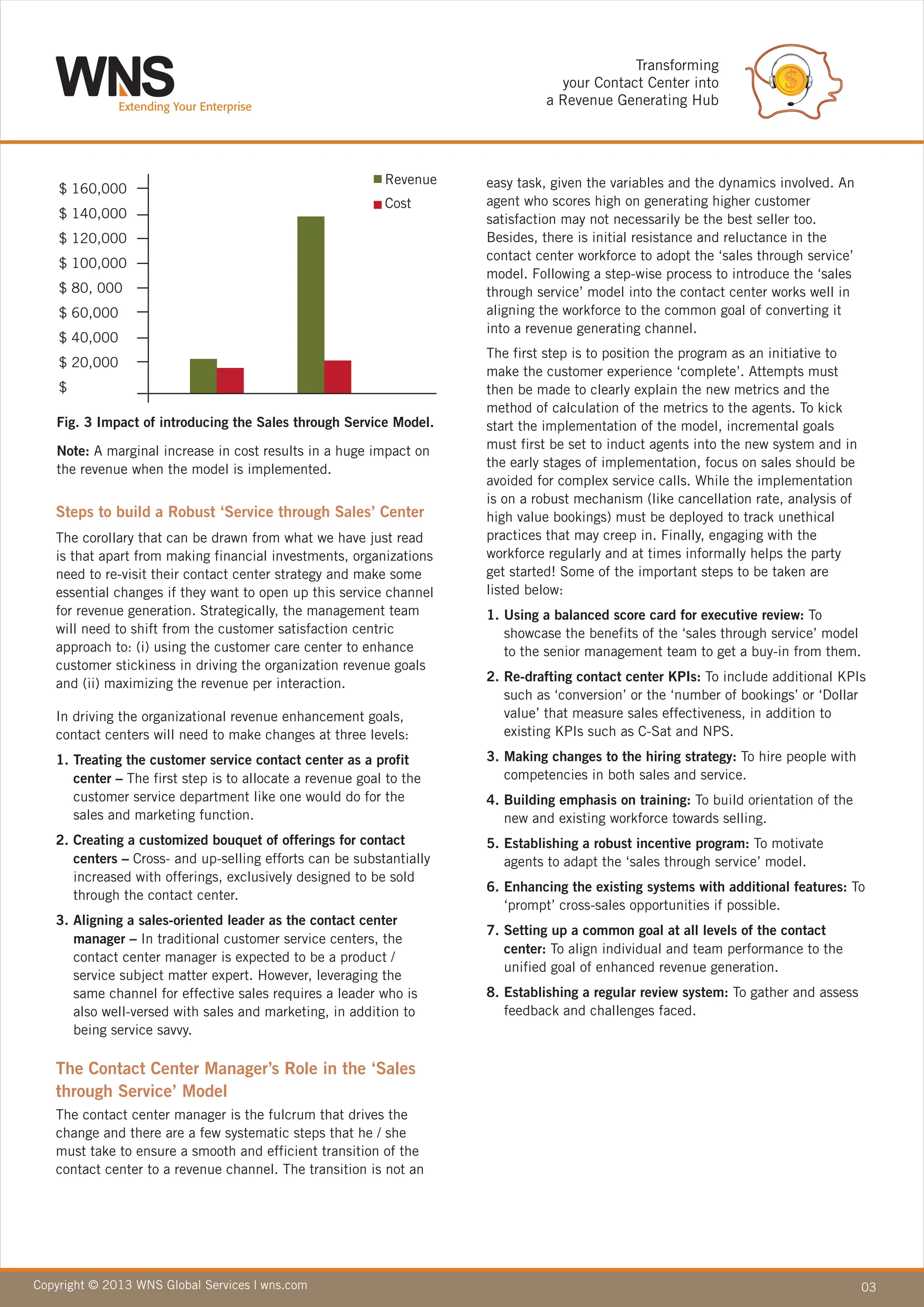 Generate Revenue with Contact Center Business Model Strategy | PDF ...