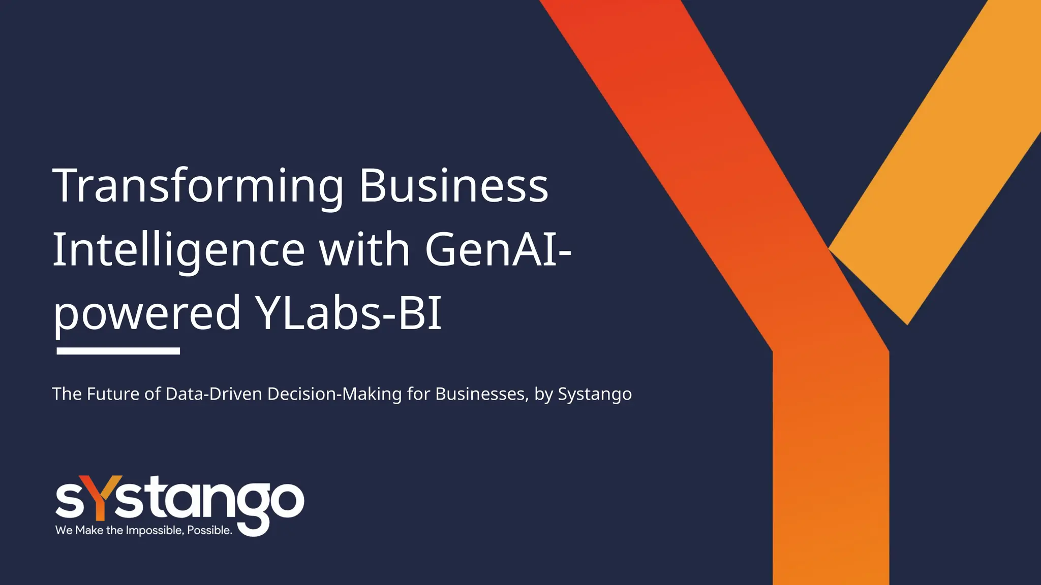 Transforming Business Intelligence with GenAI-powered YLabs-BI.pptx