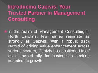 Transforming Business Value through Management Consulting in North ...
