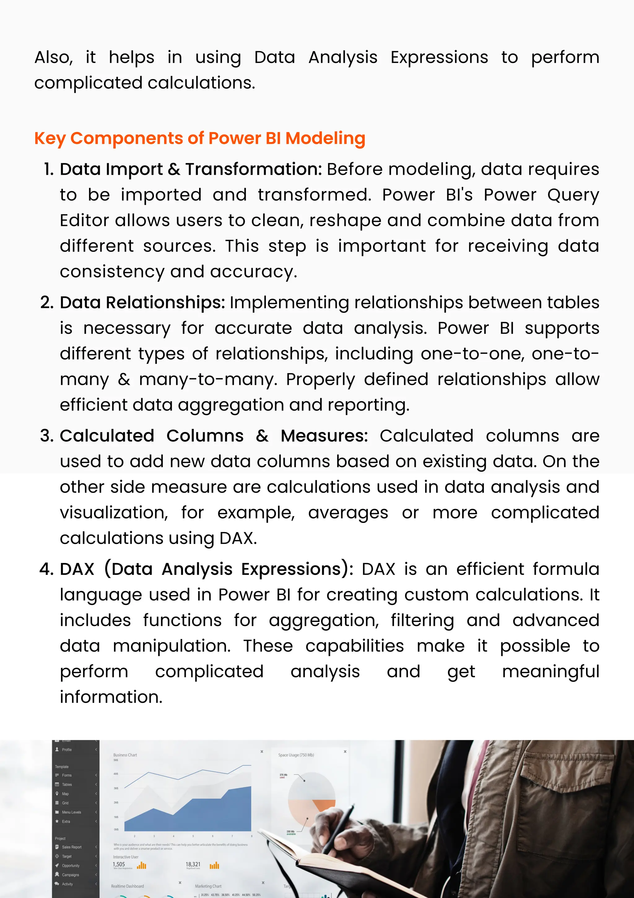 Transforming Data Into Actionable Insights Advanced Modeling In Power