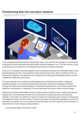 Transforming data into innovative solutions.pdf